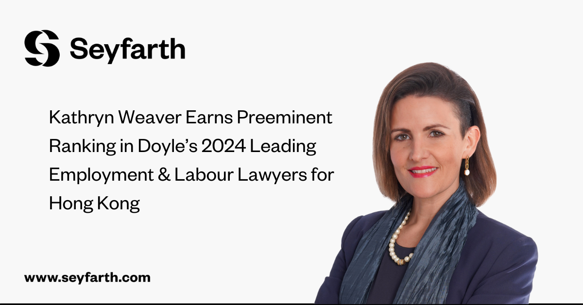 Kathryn Weaver Earns Preeminent Ranking in Doyle’s 2024 Leading ...