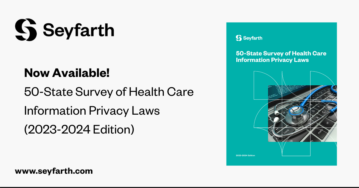 Now Available! 50-State Survey of Health Care Information Privacy Laws ...
